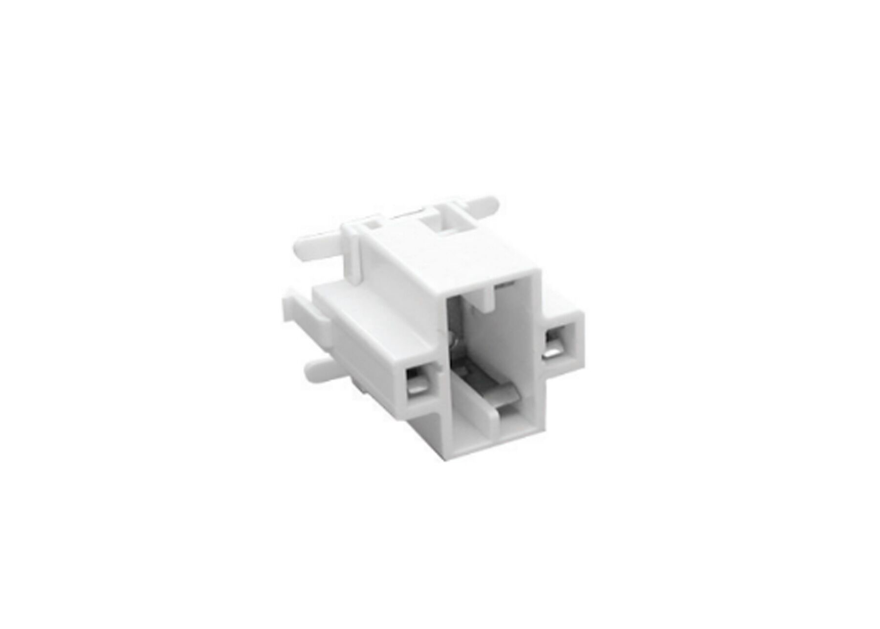 CF13-VSI - 2 Pin G23, GX23-2 CFL Light Socket - Vertical Snap-in Mount ...
