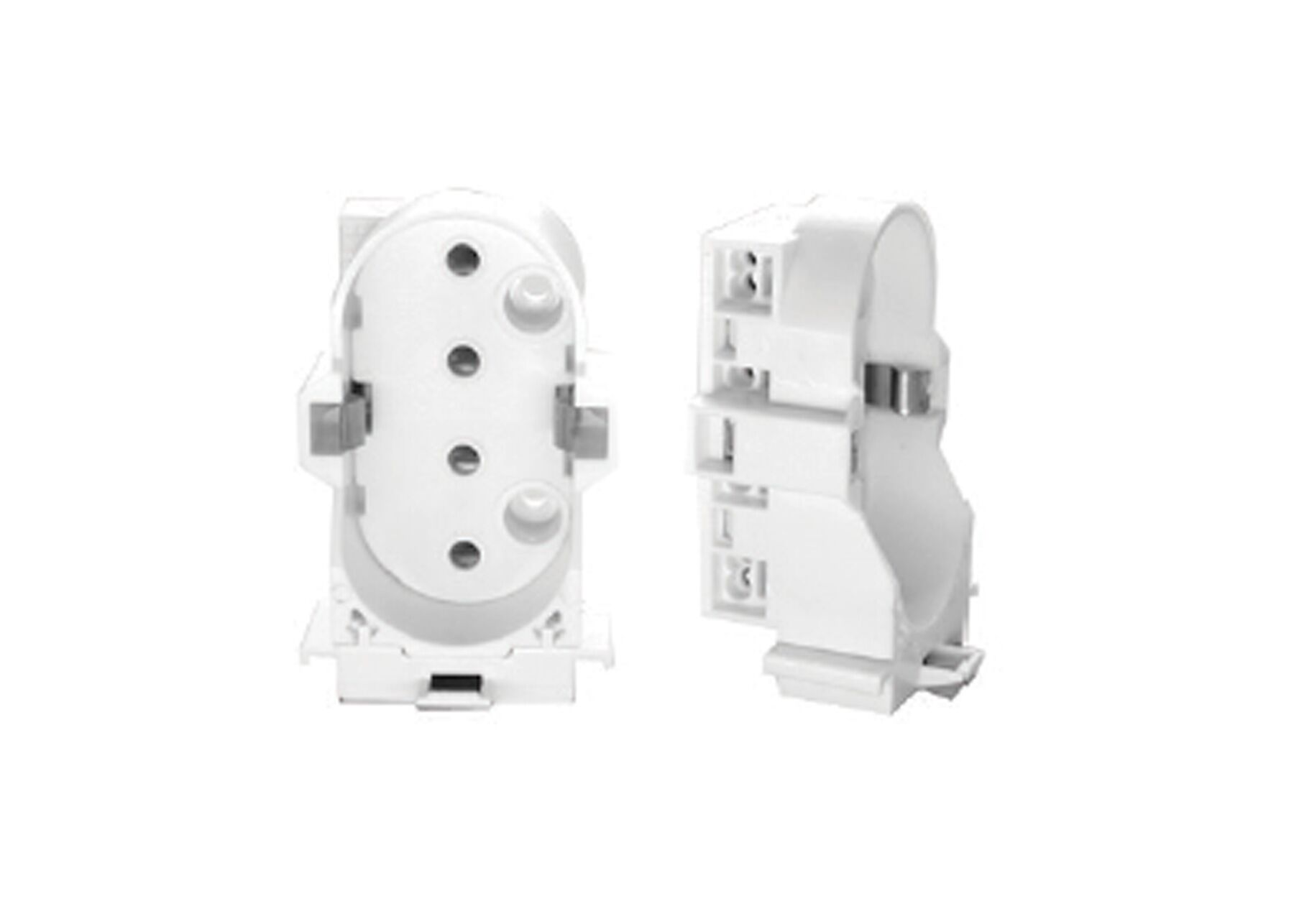 CF2G11-H9SI - 2G11 CFL Light Socket - Horizontal Snap-in Mount, 90º ...