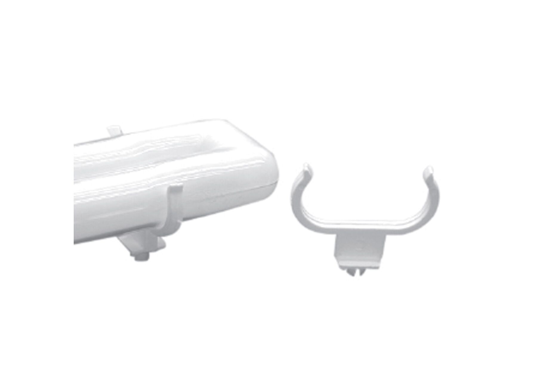 LCP-2G11-2-SI - 2G11 Base Lamp Support Clip - Horizontal Snap-in Mount ...