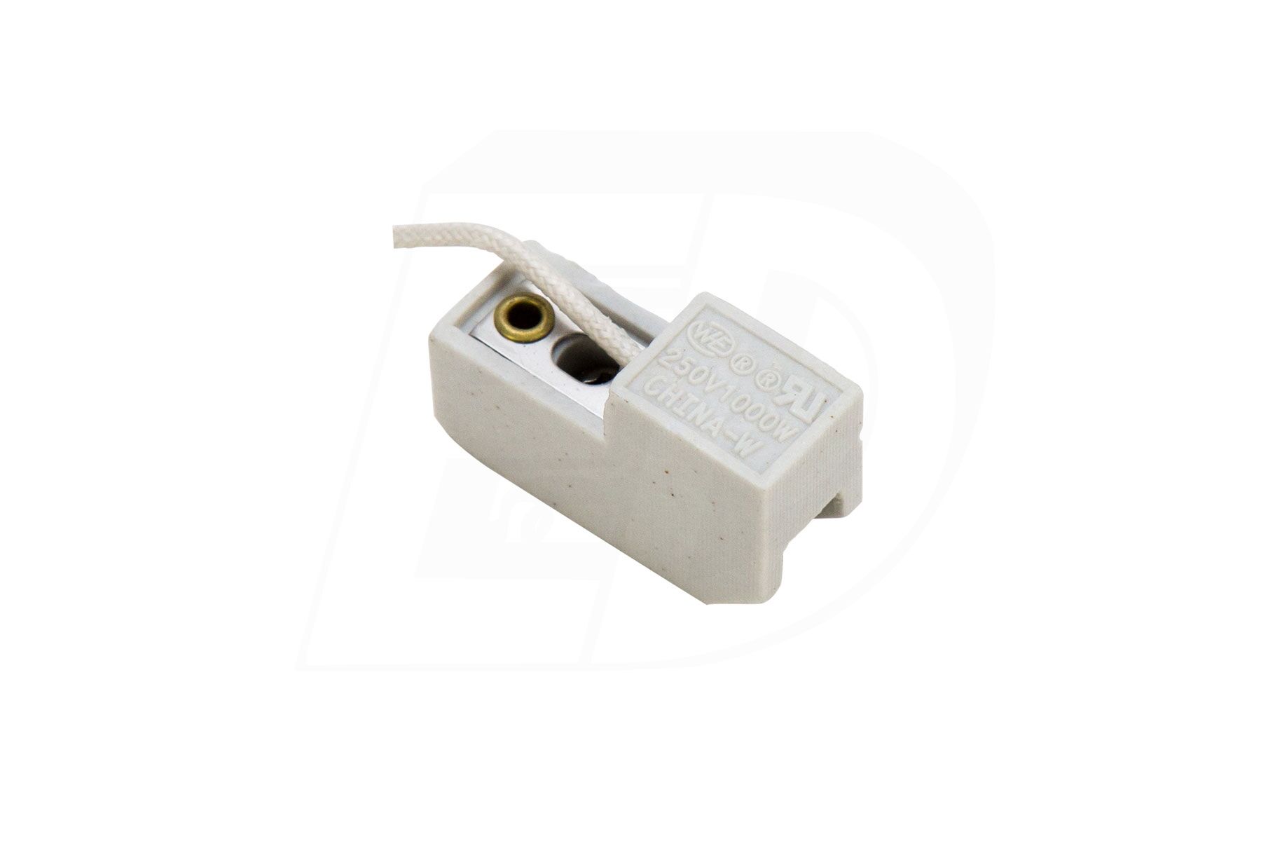 K21-12SEW - R7s T4 79 mm Halogen Light Socket – Screw Mount – 8A, 250V ...