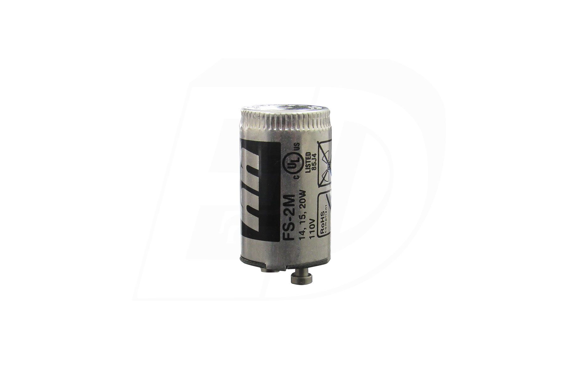 FS-2M - 20W T8, T12 Fluorescent Light Starter - Metal - cULus cCSAus ...