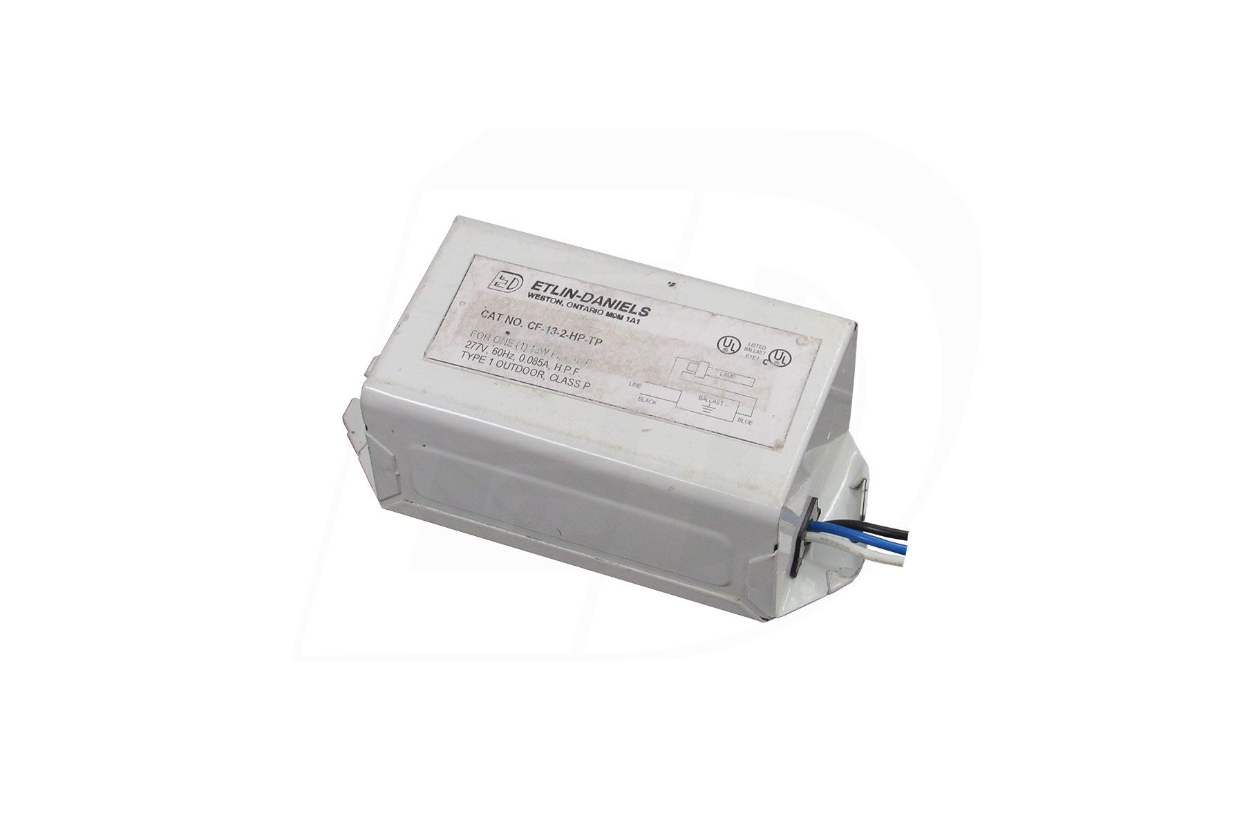 CF-13-SH-TP – CFL Magnetic Ballast 13W, 120V - Closed Core - cULus ...