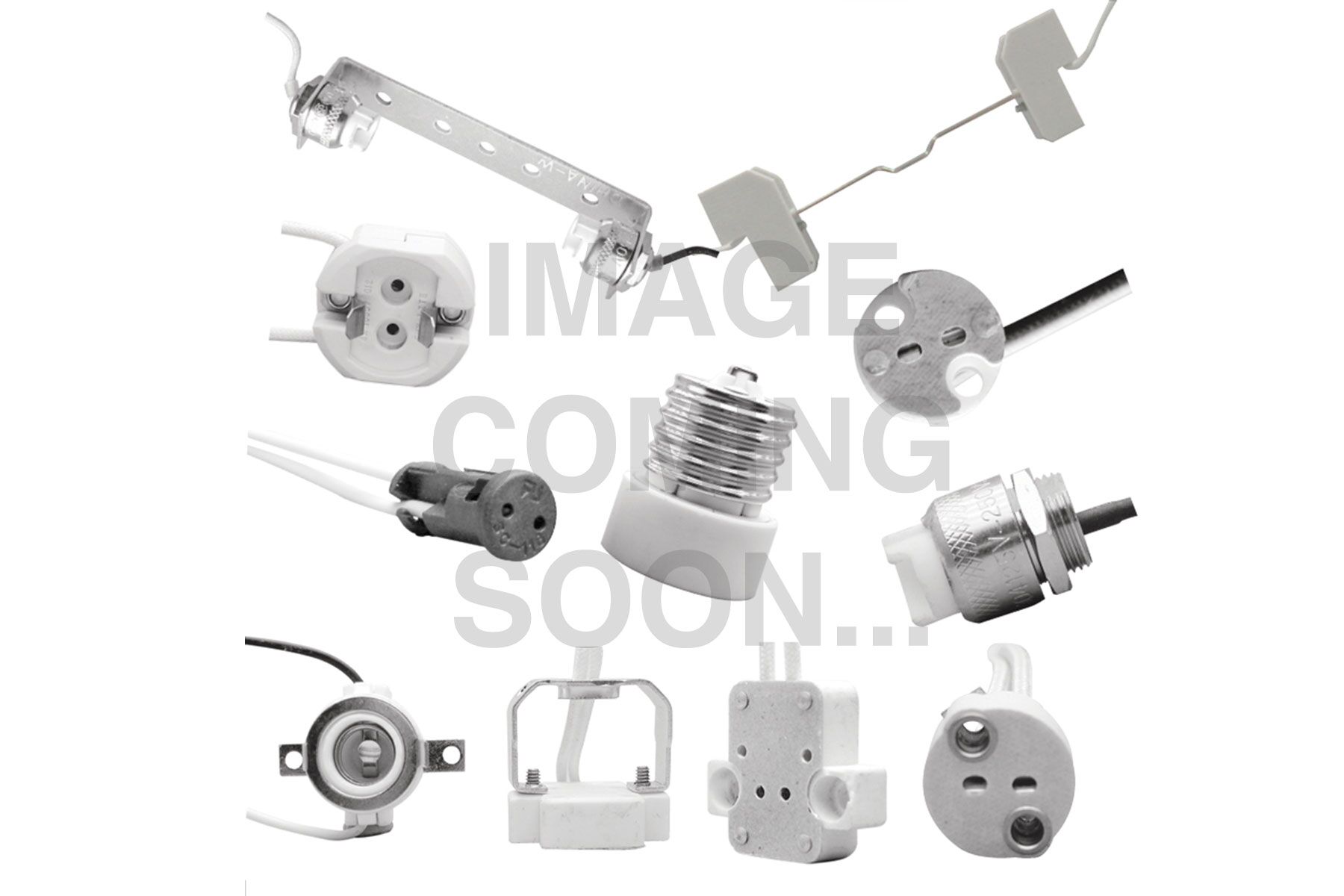 K11-12SEW - R7s Halogen Light Socket – Screw Mount – 8A, 250V – 12 Inch ...