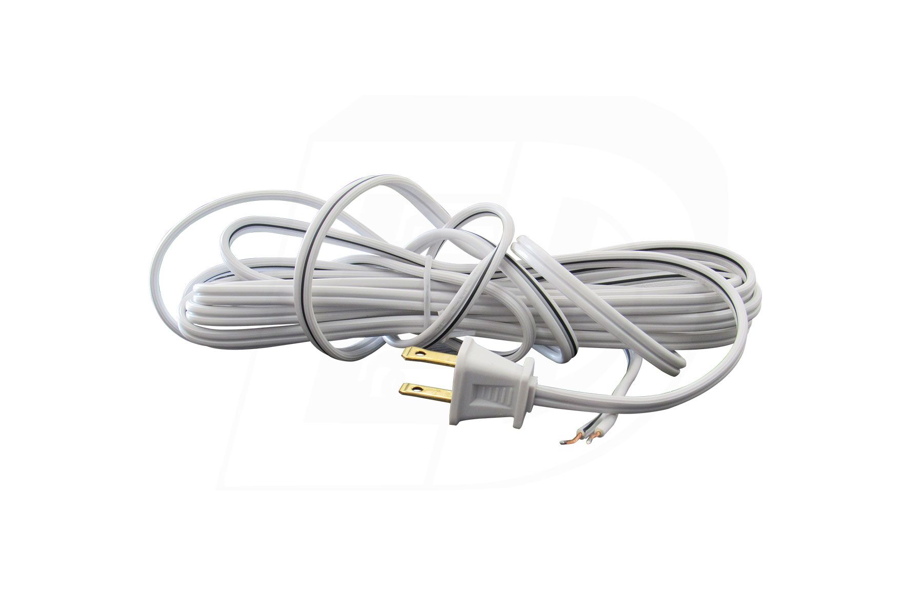 PCWH6SPT2TT - 18/2 Gauge, NEMA 1-15P - 6 ft. SPT-2 AC Power Cord - 10 ...