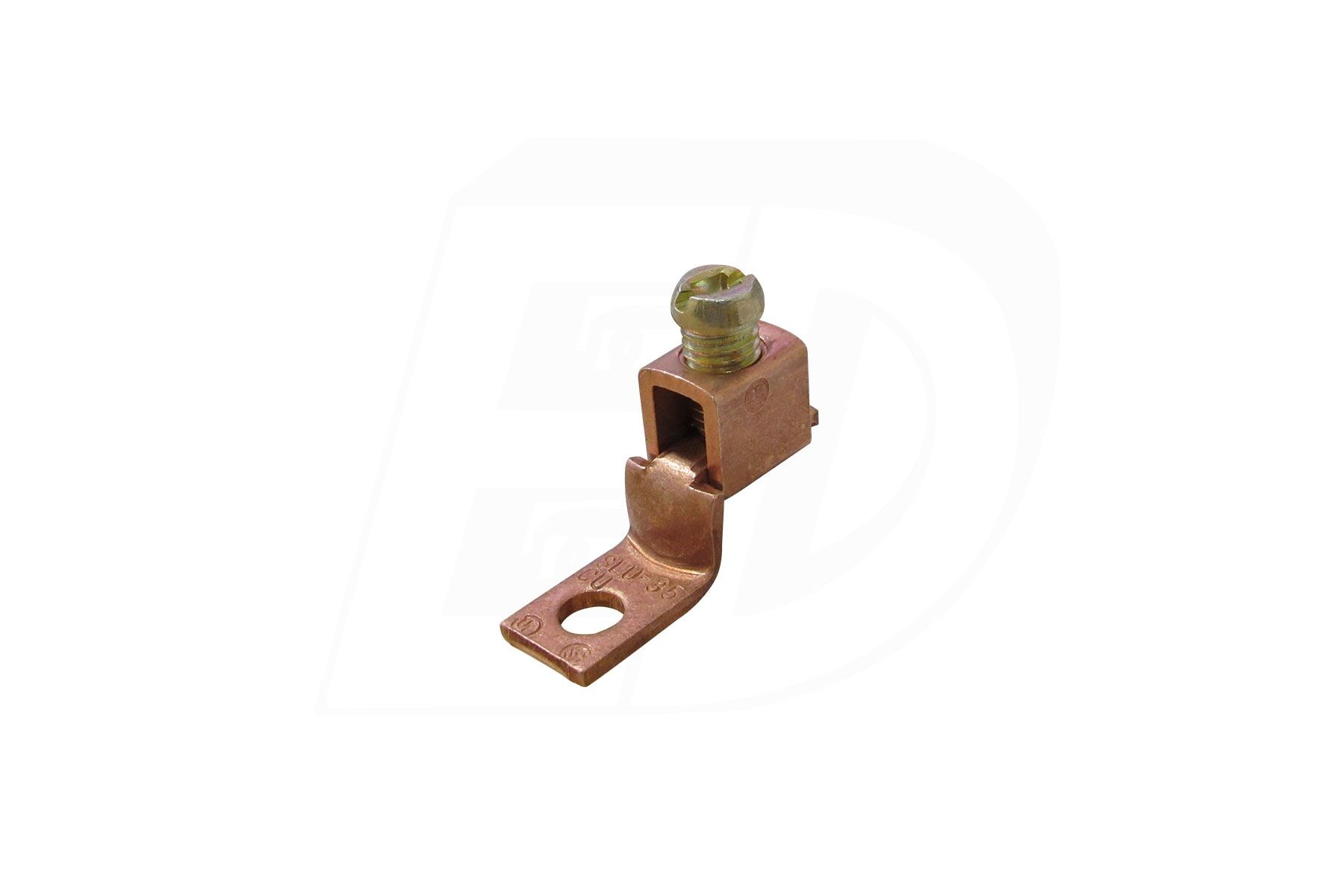 EU-35 – 1 Hole Solderless Copper Mechanical Lug - Offset Tongue – 14 ...