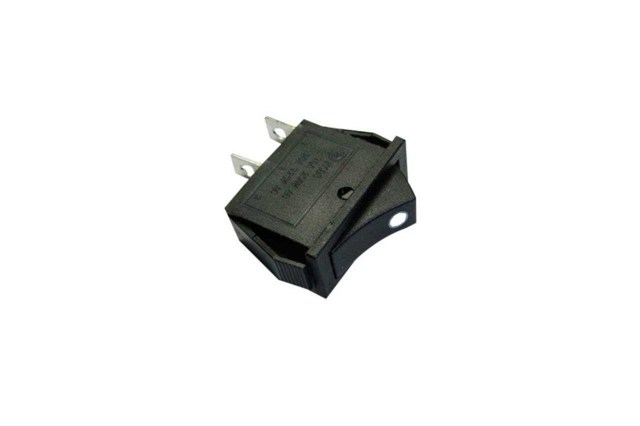 R43A1IB011/18 – SPST Curved Rocker Switch – On / Off – 7.5A 250 VAC ...