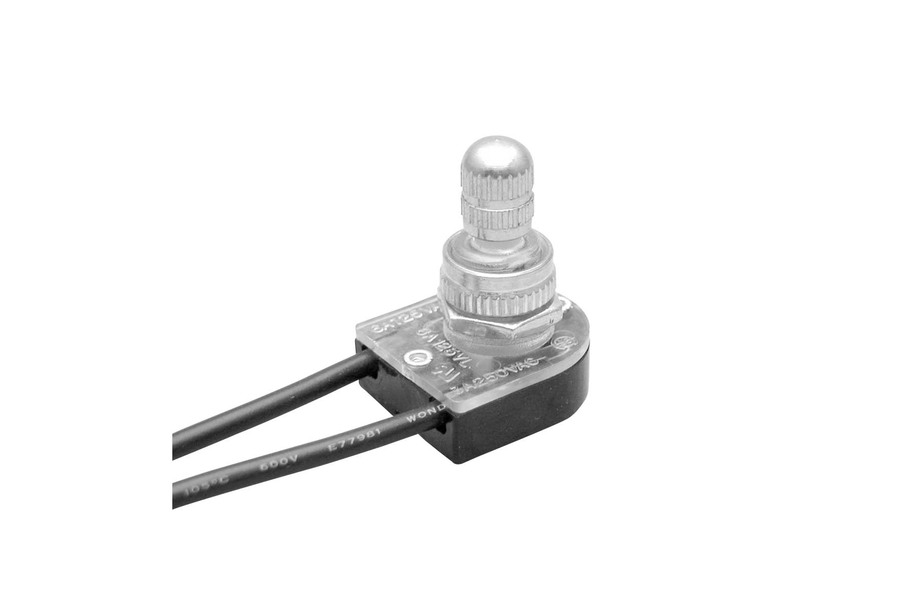 ZE-256 - SPST Rotary Lamp Switch – Low / High / Off – 3A 250 VAC, 6A ...