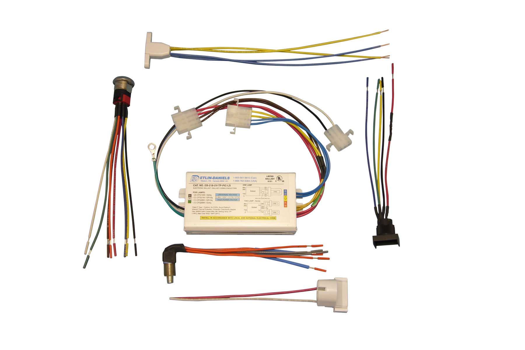 Custom Electrical Cable and Wire Harness Assembly - Power Supply ...