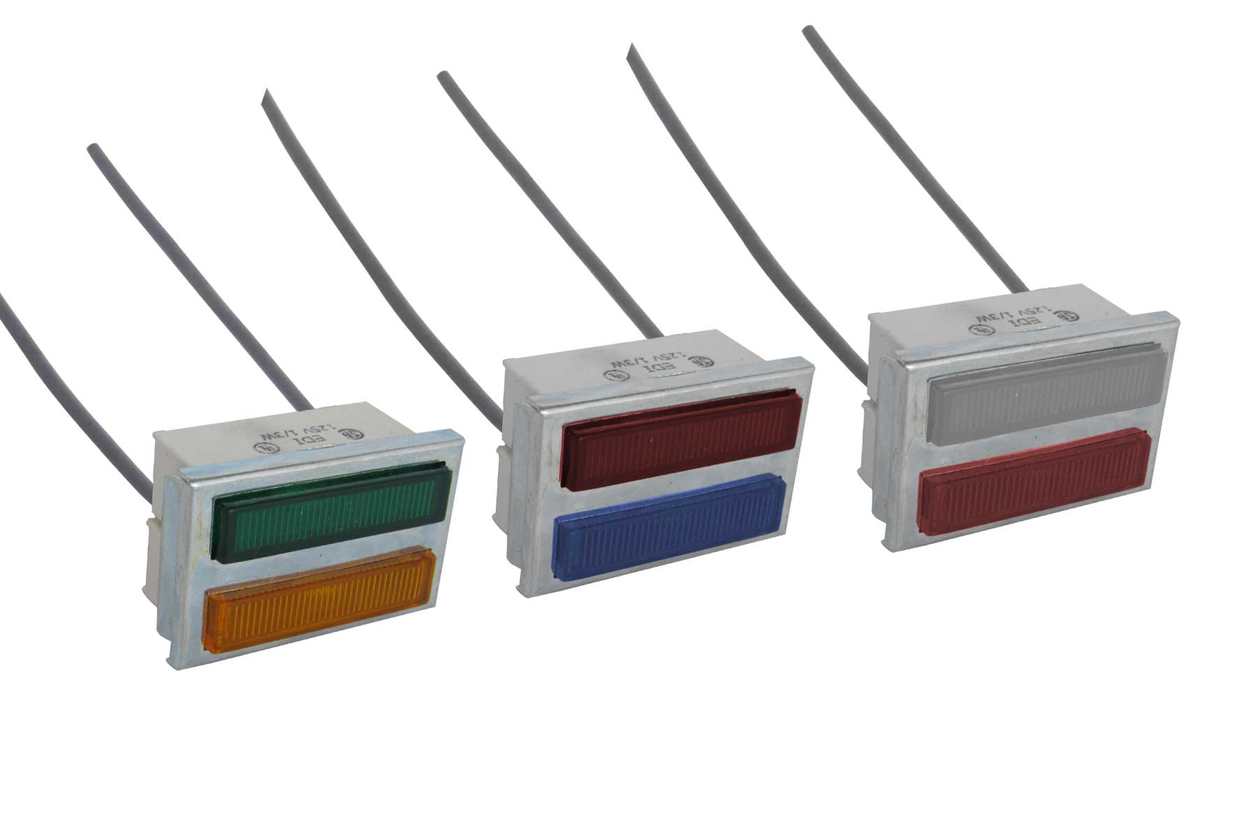 31ML-2G3-211X-6 - 31ML-2 Series Twin Rectangular Indicator Light ...