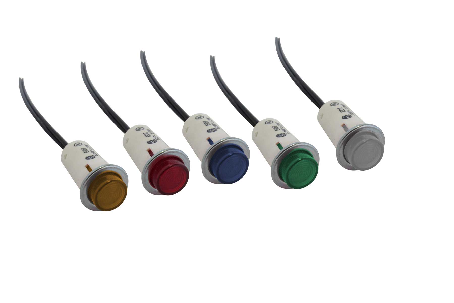 35XJ-2-11X-6 - 32 Series High Voltage Round Indicator Light - 1/2 Inch ...