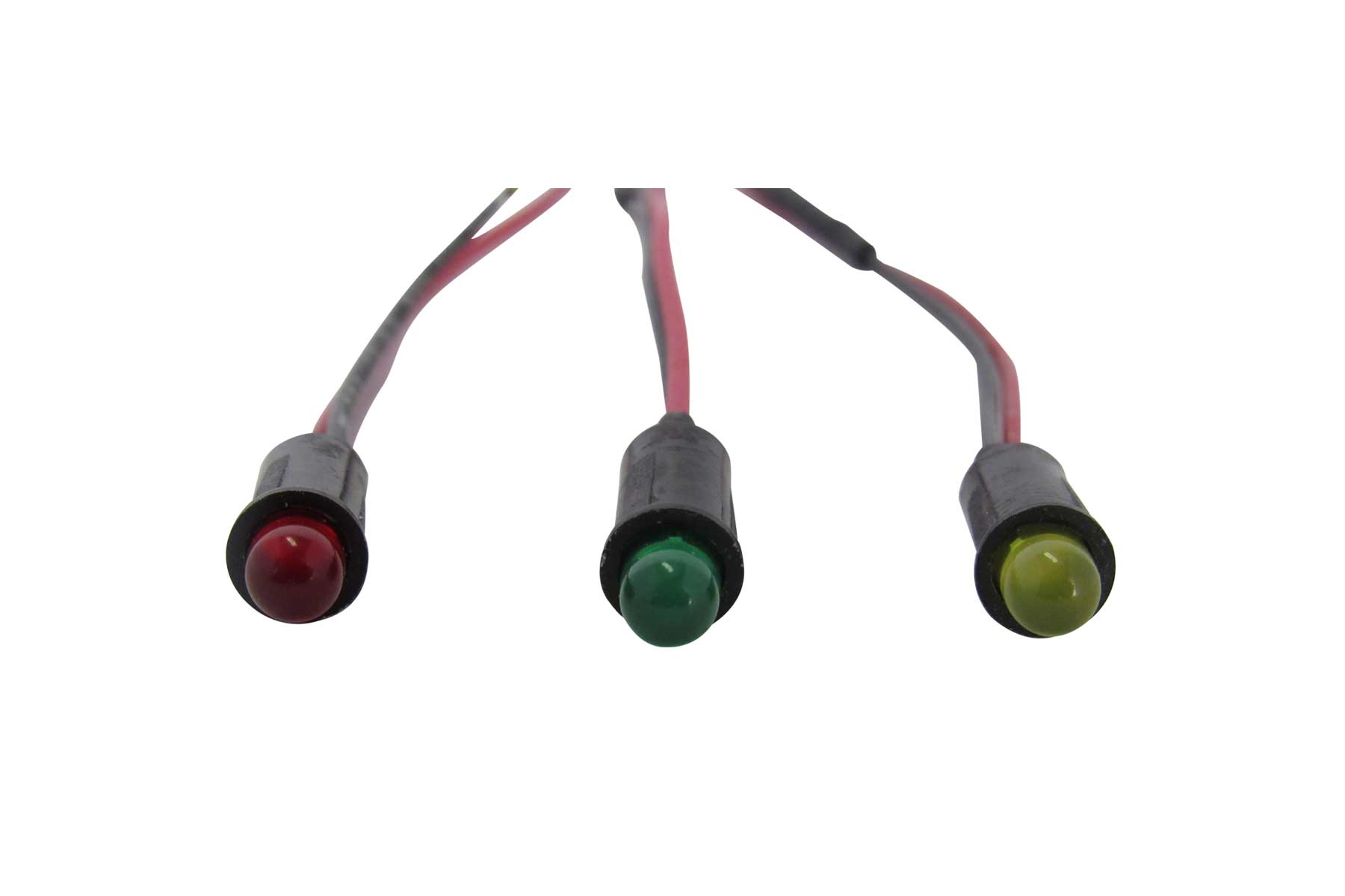 L59UC-XX-W - L59U Series DC LED Round Indicator Light - Snap Mount High ...