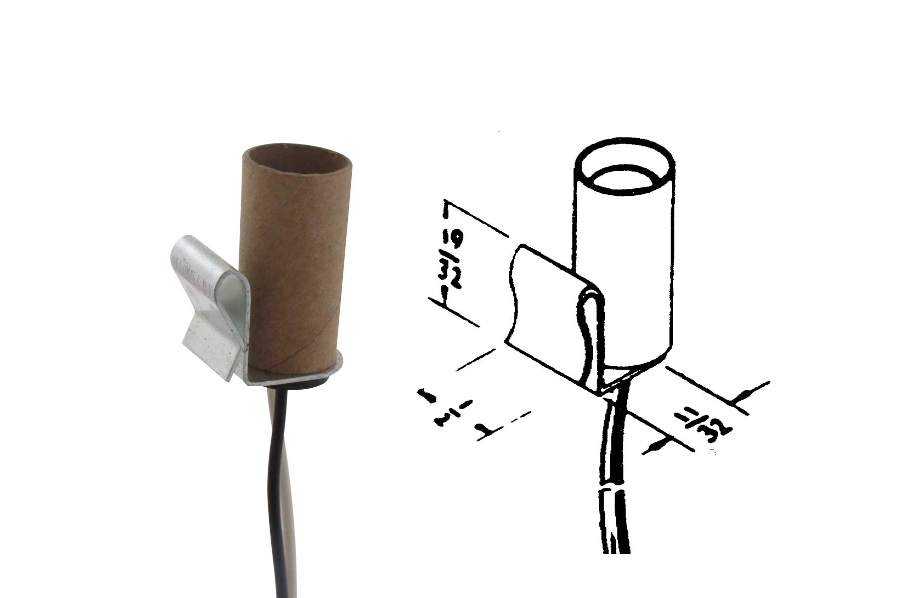 02-00 Series - Miniature Bayonet Base Socket - 75W 125V - Insulated ...