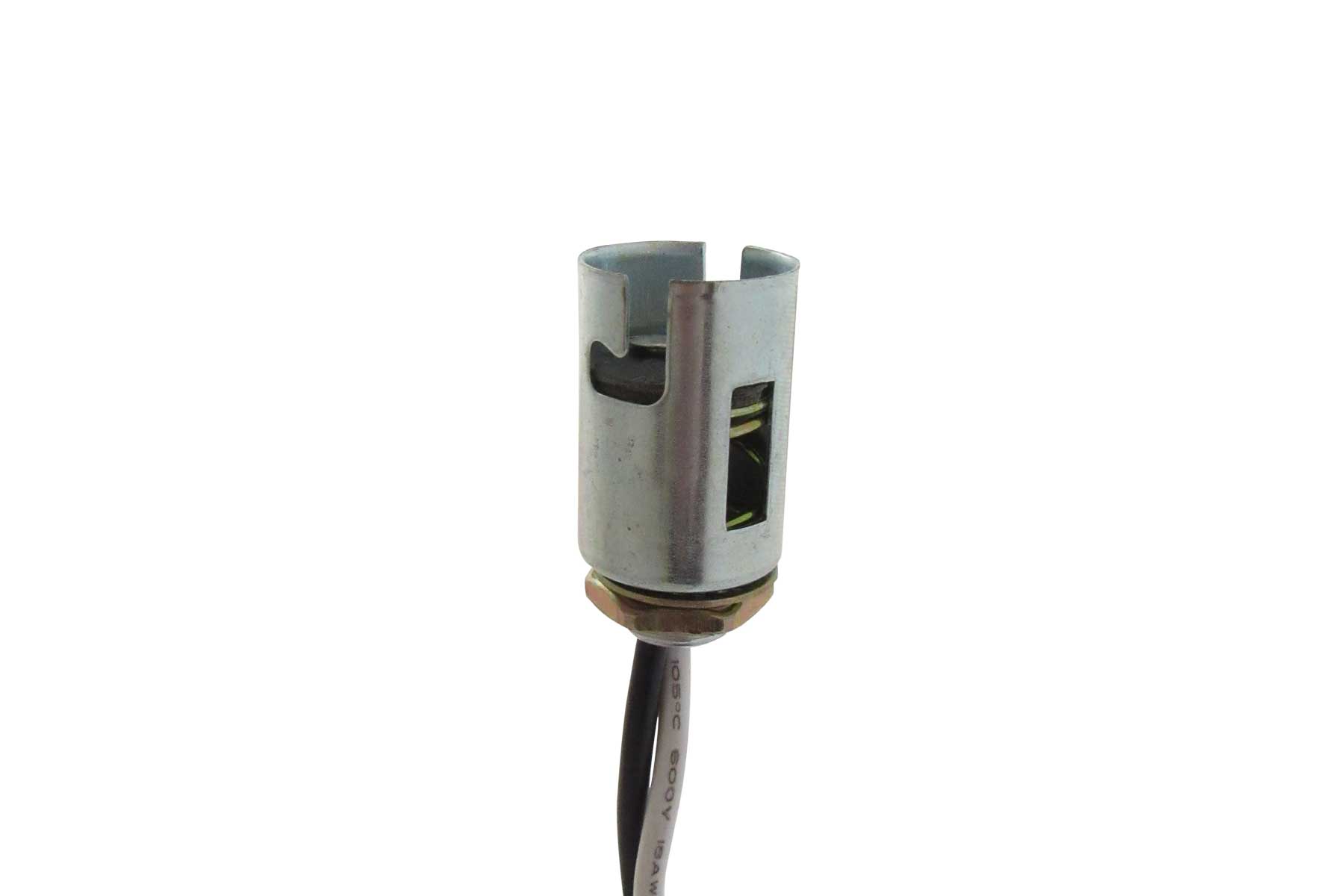 12-200 Series - Double Contact Miniature Candelabra Bayonet Base Socket ...