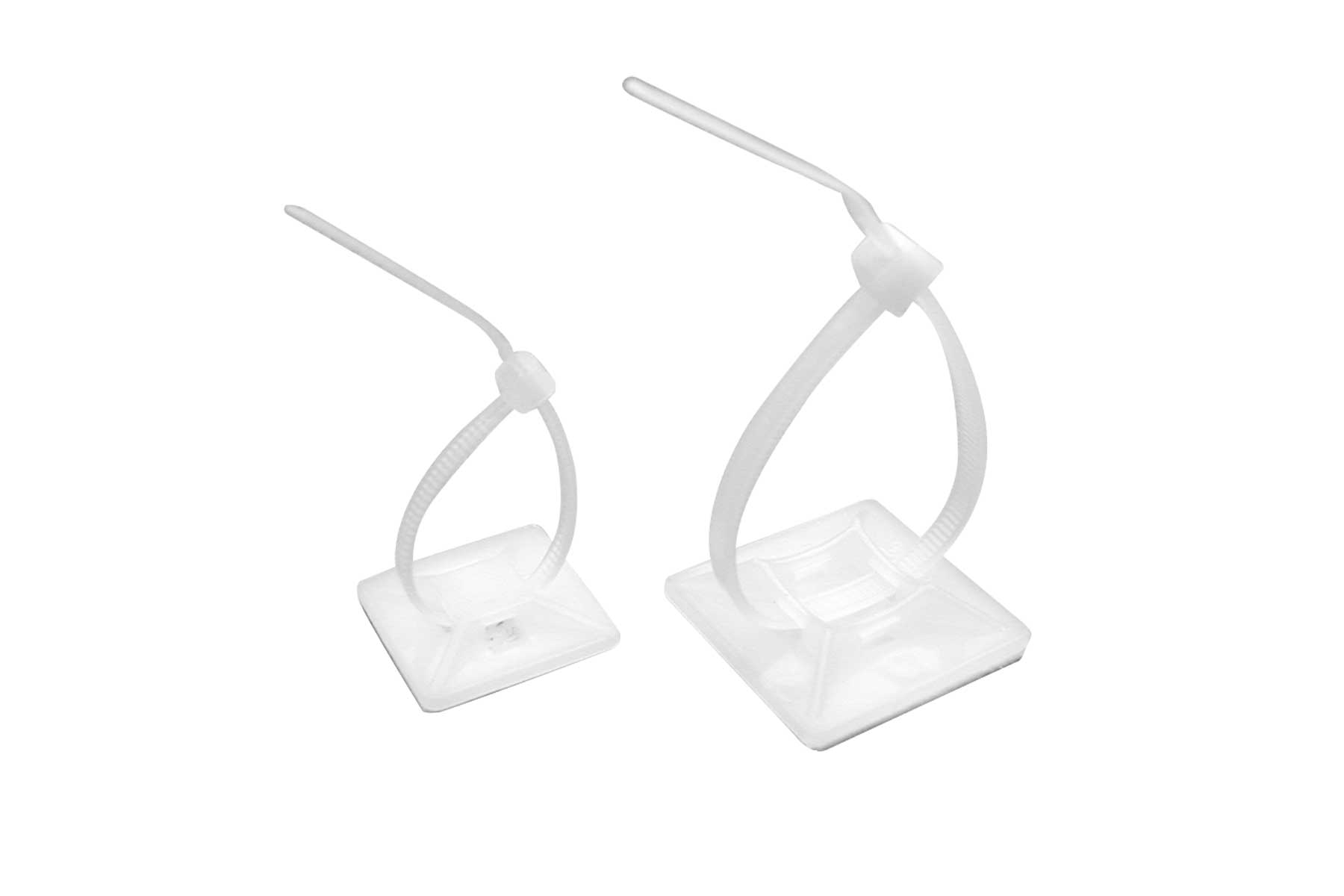 4-SMPA – 4 Way Square Adhesive Backed Mounting Base Acrylic Cable Ties ...
