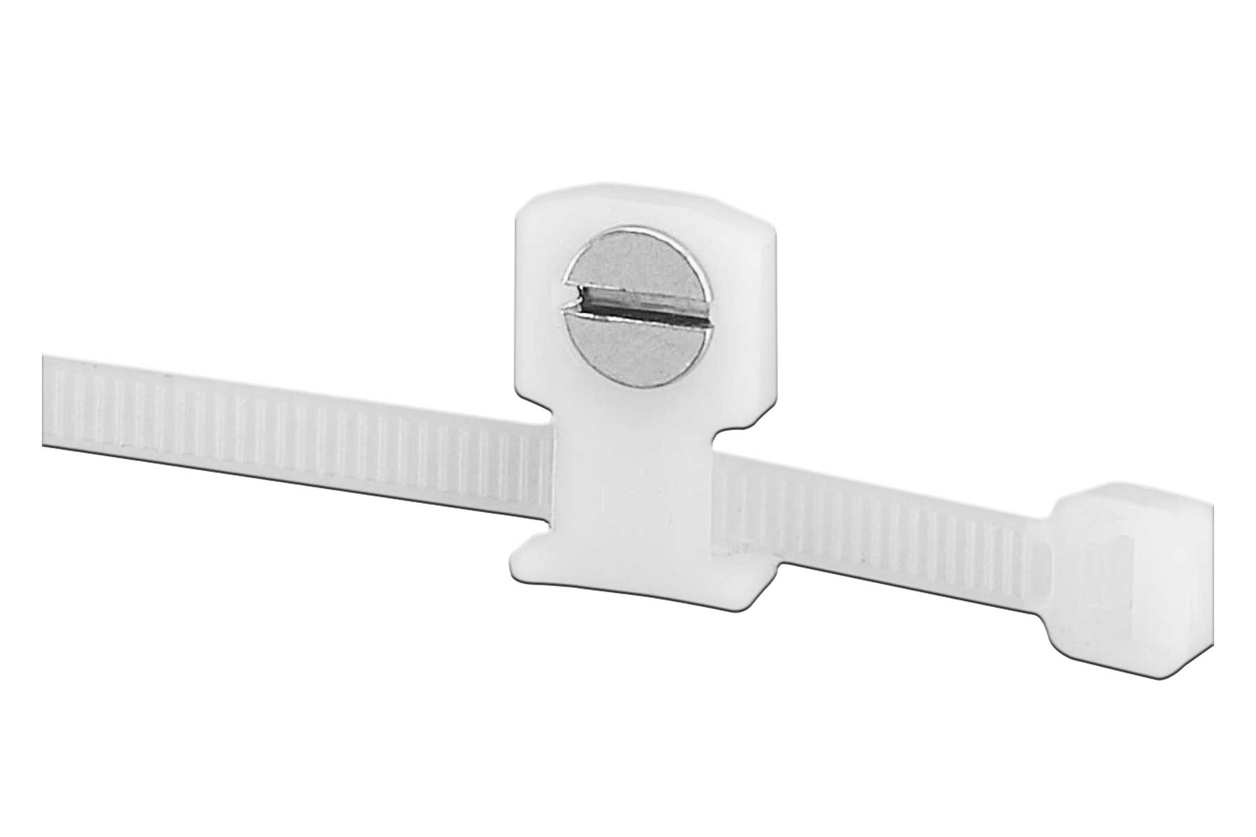 LPM-8 – Low Profile Nylon Cable Tie Mounts – #8 Screw – Up to 60 lbs ...