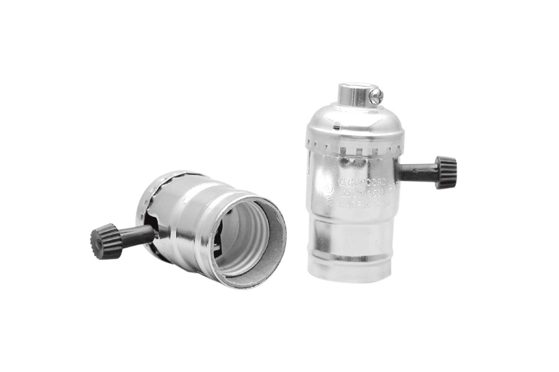 IS253M-A - Metal Shell Medium Base Tri-light Electrolier Incandescent ...