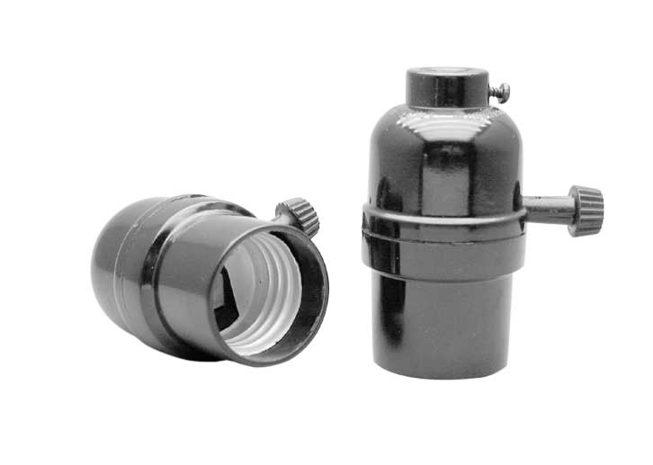 IS251P - Phenolic Shell Turn Knob Electrolier Medium Base Incandescent ...