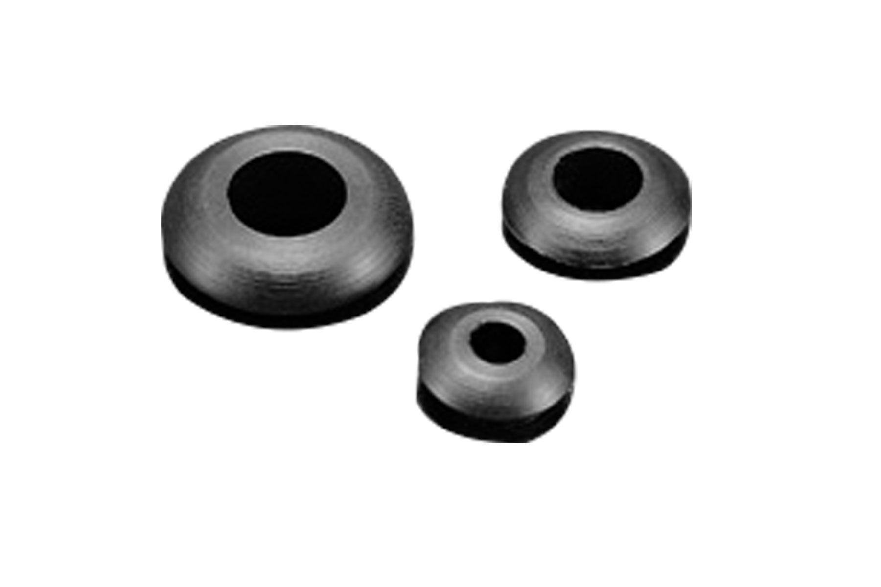 GM-0603 - 0.33" Open Style Rubber Grommets - 0.12" Hole Diameter ...